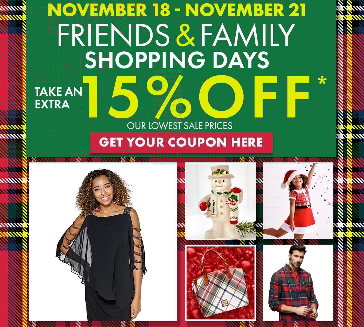 Friends & Family - Boscov's
